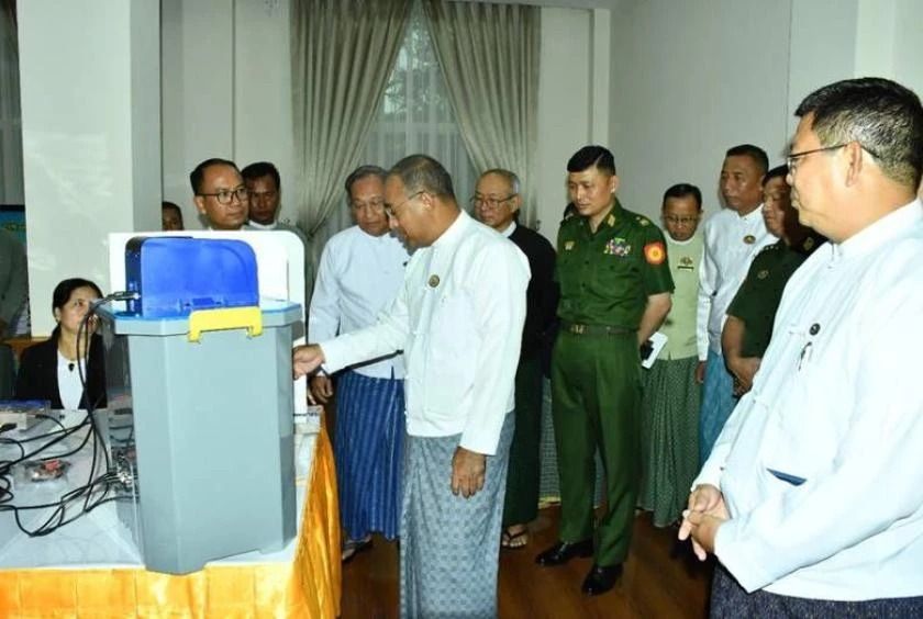 Myanmar electronic voting machines receive National Standards ...
