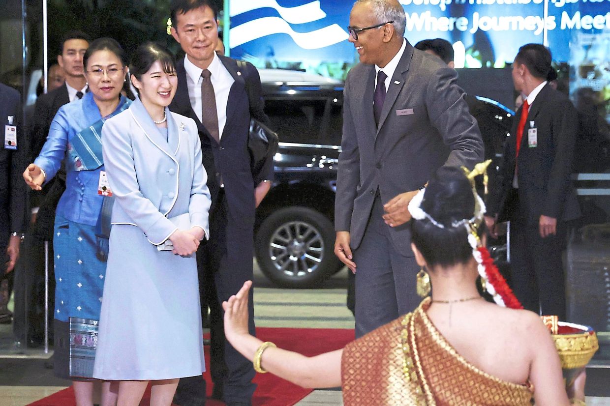 Princess Aiko visits Laos on her first official trip abroad | The Star