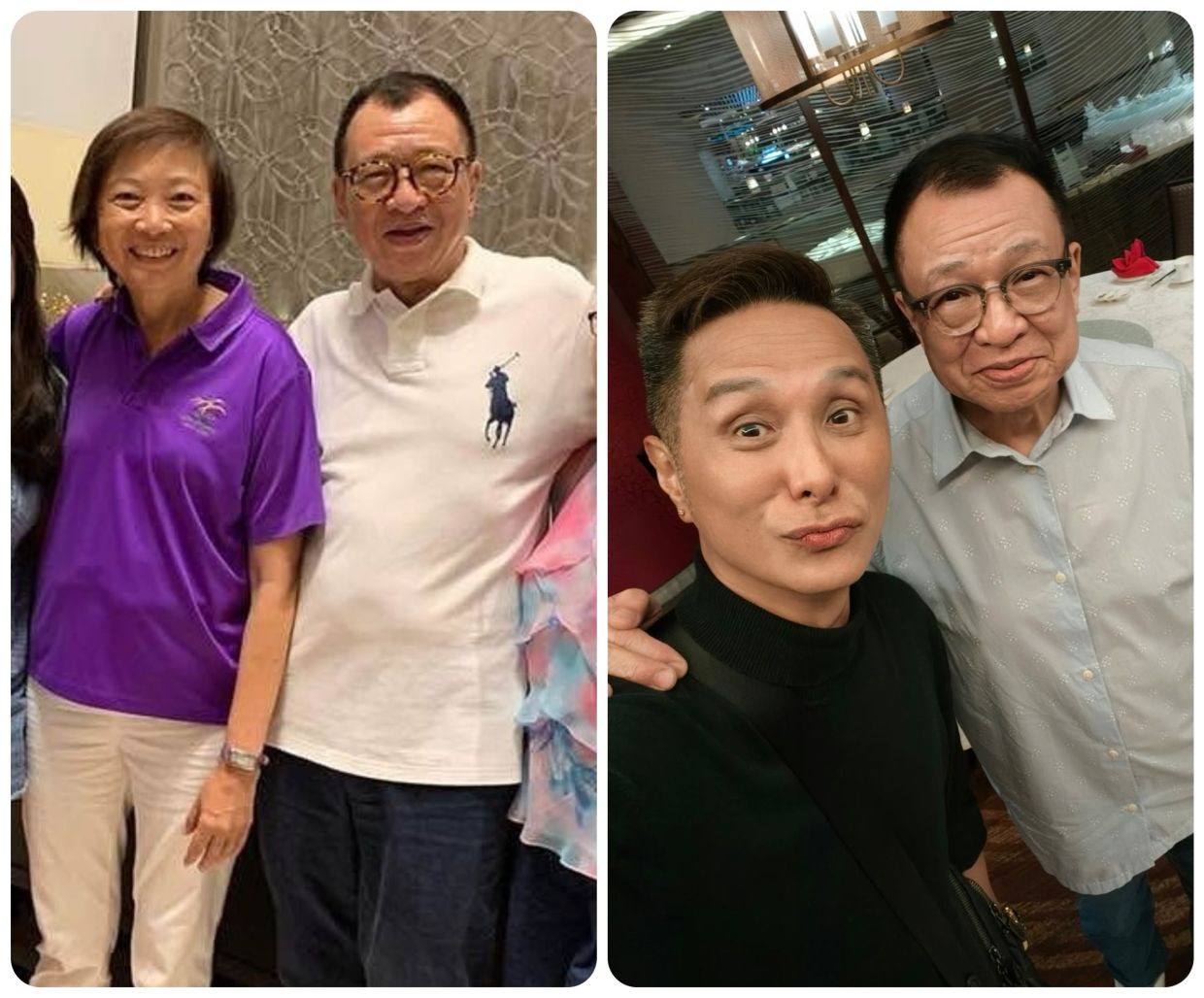 Singaporean politician Lee Bee Wah and actor Collin Chee attend actor ...