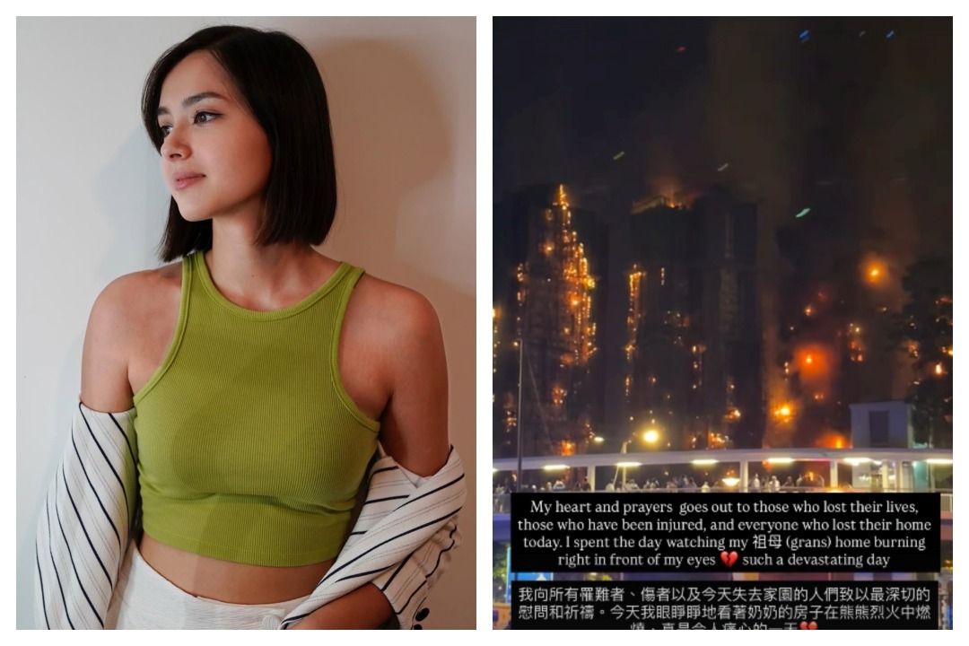 Ex-TVB star Lisa-Marie Tse watched grandmother's home burn down in HK ...