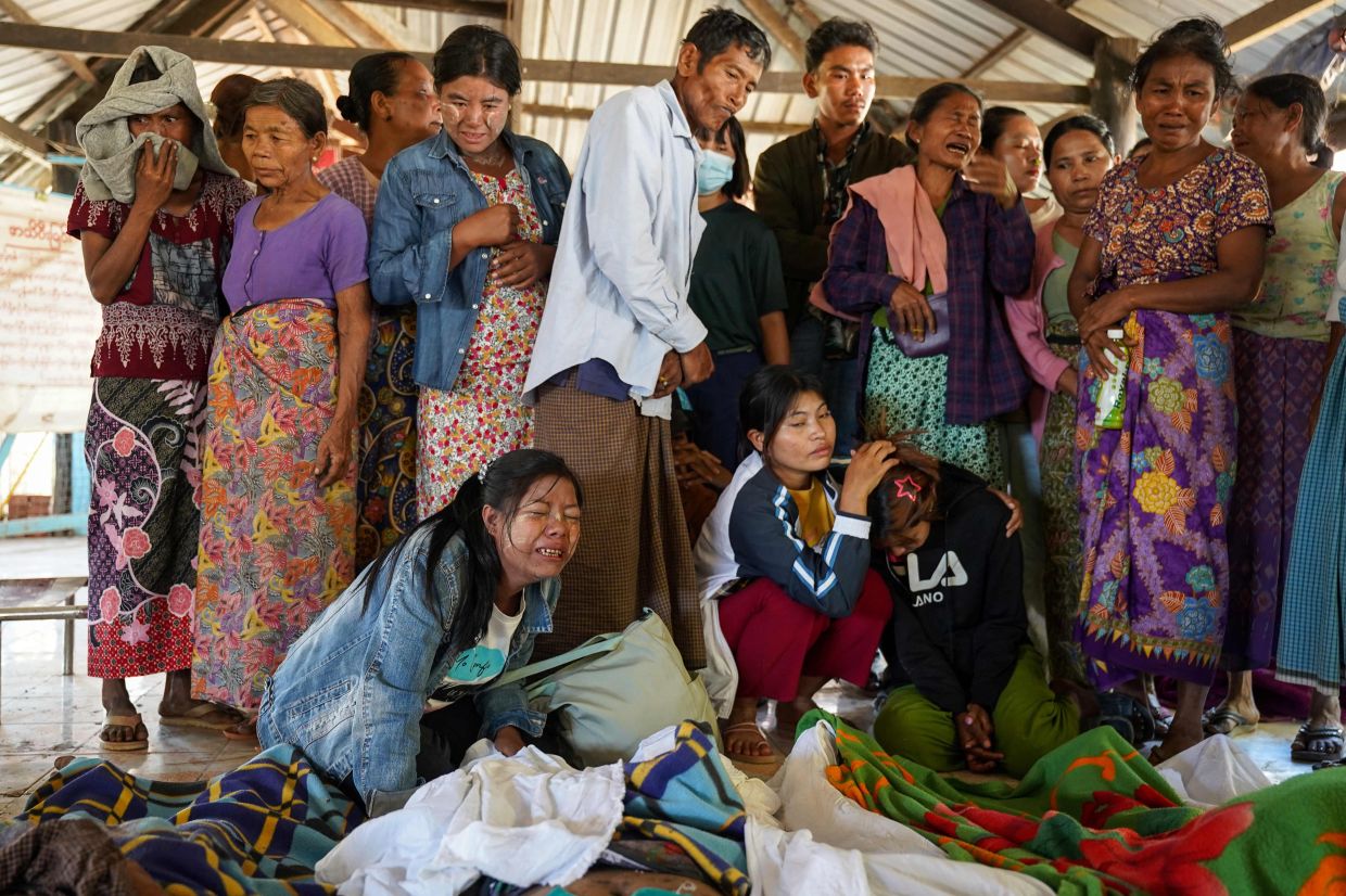 Myanmar junta denies killing civilians in hospital strike that left 30 ...