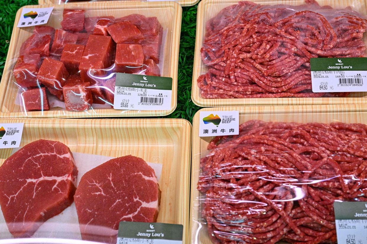 Australia 'disappointed' with China's beef tariffs | The Star