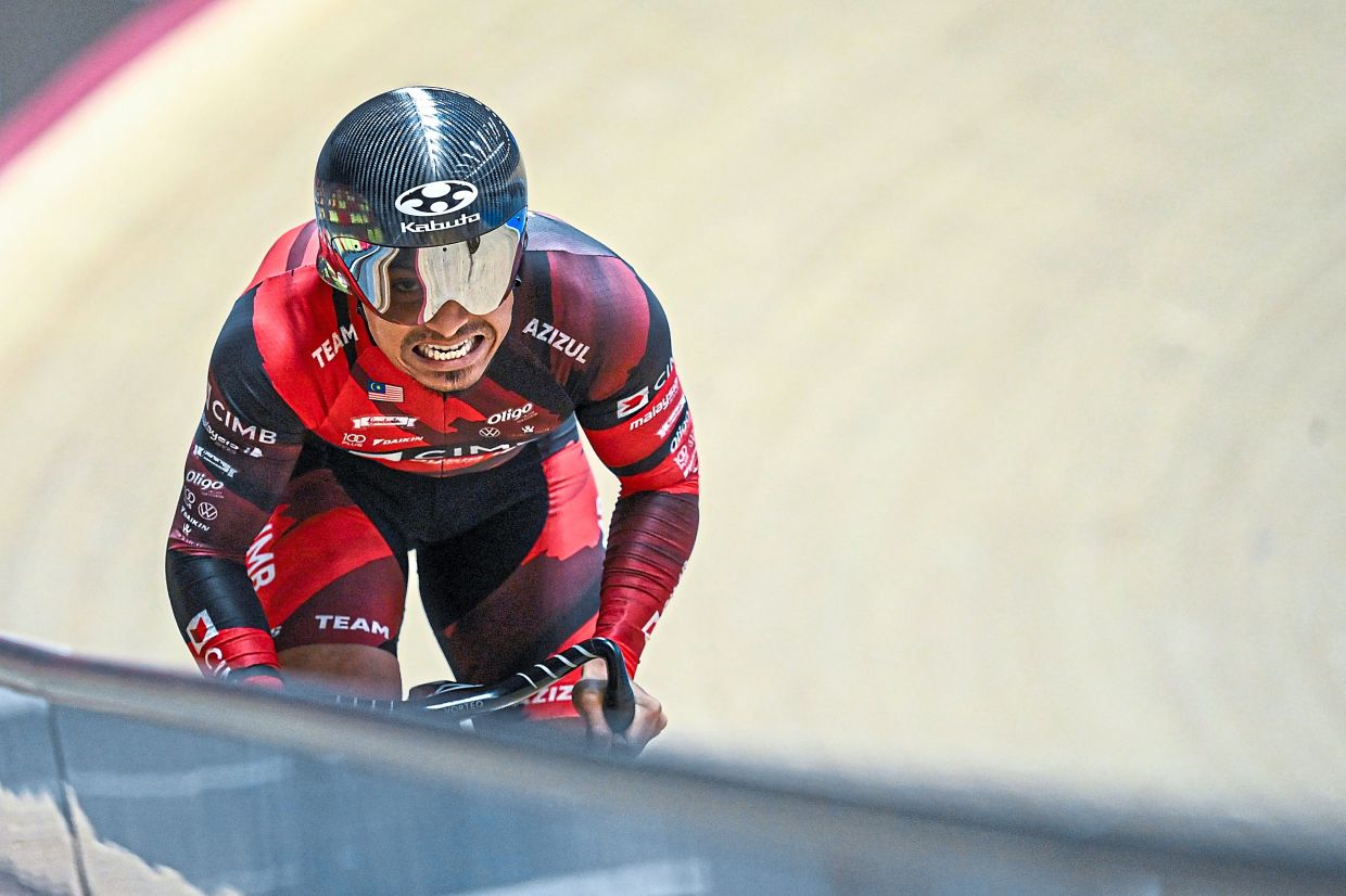 Cycling: Birthday boy Azizul proves he’s still a force on home track by ...