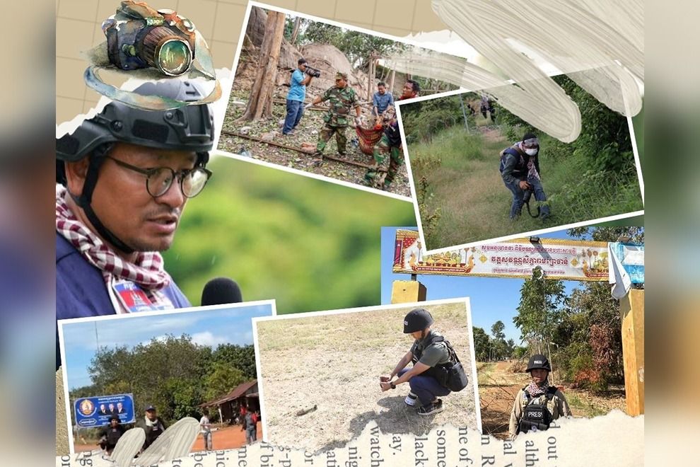 Journalism on the front line: Cambodian reporters risk lives to ...
