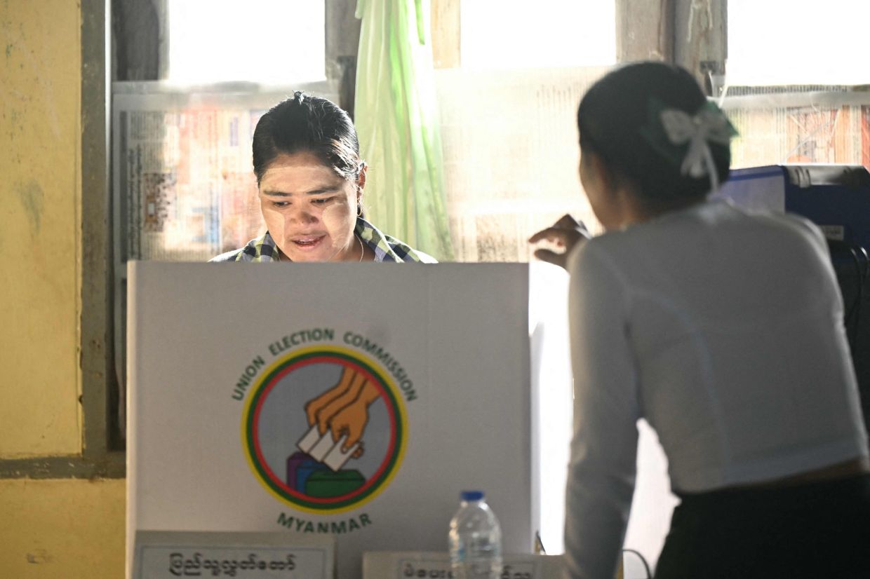 Myanmar pro-military party wins Suu Kyi's seat in junta-run poll: Party ...