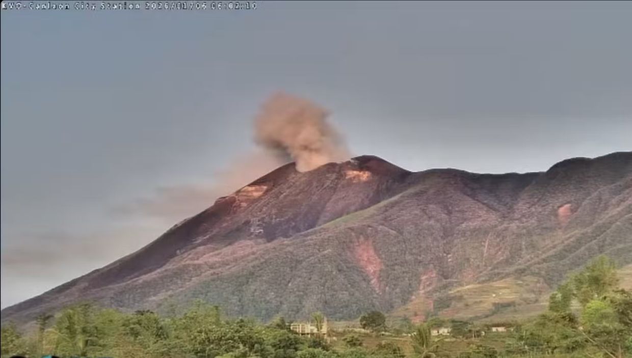 Kanlaon Volcano records more ash emissions, earthquakes | The Star