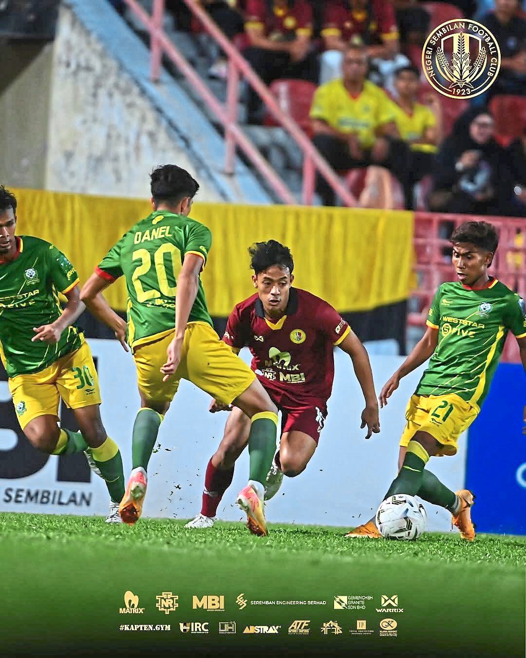 Football: Versatile Luqman shining in dual role with Negri | The Star