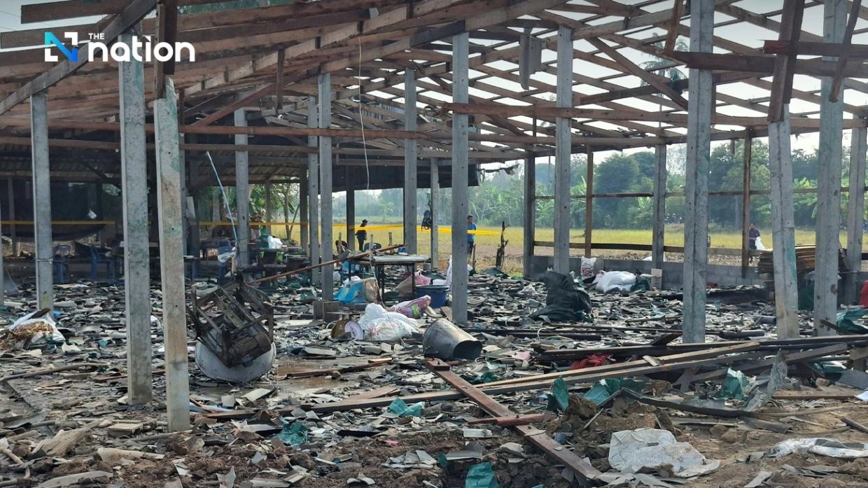 One dead, three injured in central Thailand fireworks factory blast ...