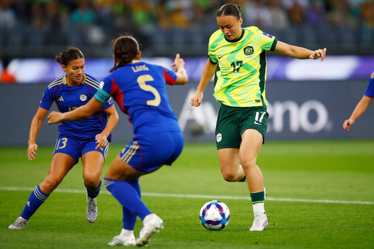Ladies on show: Australia beat the Philippines in Women's Asian Cup ...