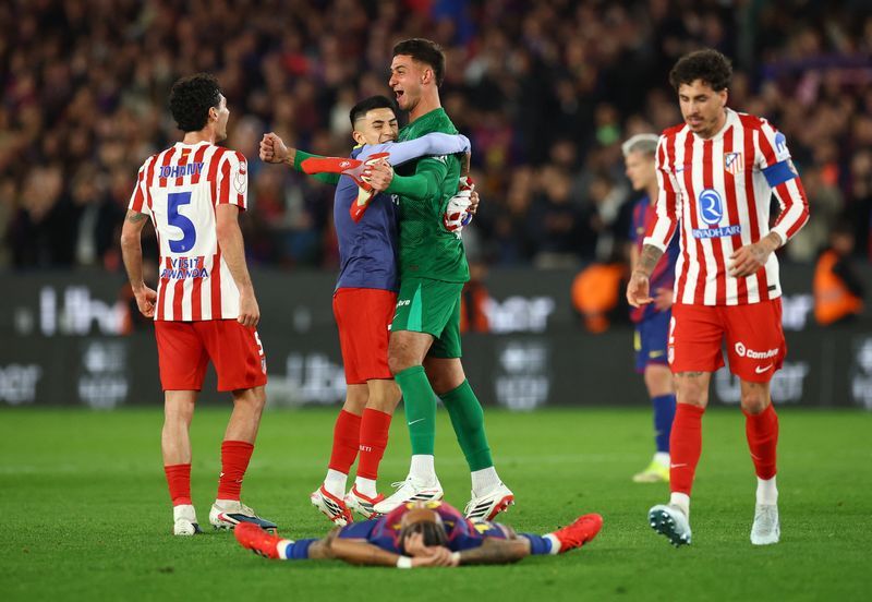 Football: Soccer-Atletico reach Copa del Rey final despite 3-0 loss at ...