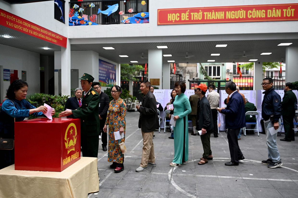 Communist Party fields nearly 93% of candidates as Vietnam holds ...