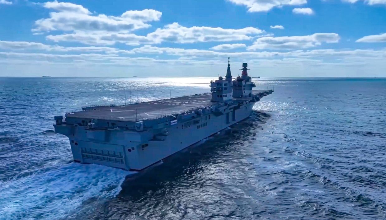 PLA’s new Type 076 ‘drone carrier’ to take part in South China Sea ...
