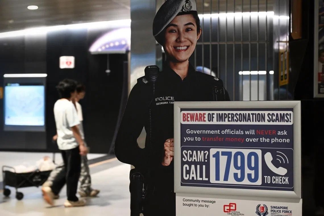 At least S$8.5mil lost since February to scammers posing as Singapore ...