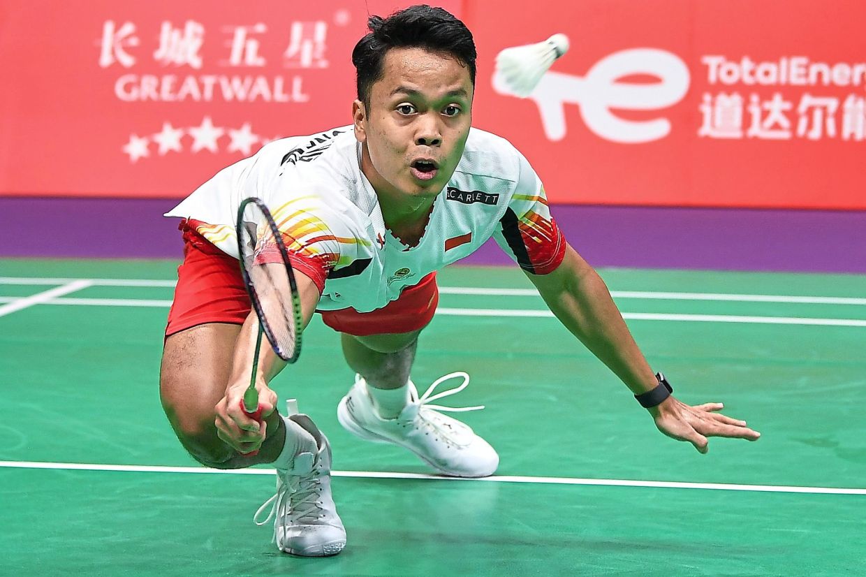 Badminton: Ginting joins Zii Jia in same boat at No. 3 | The Star