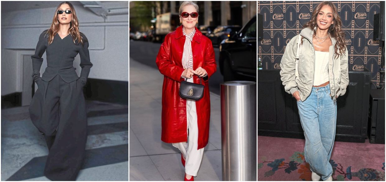 Big leg energy: Loved by celebrities, the barrel pants fashion trend ...