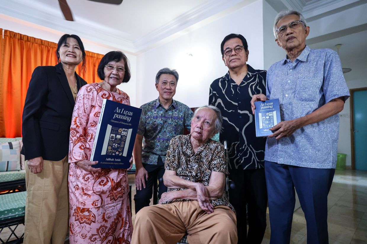 Three prominent Malaysian media figures visit ailing laureate Adibah ...