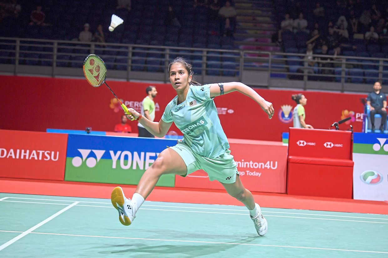 Badminton: Letshanaa claims first top 10 scalp to storm into Malaysian ...