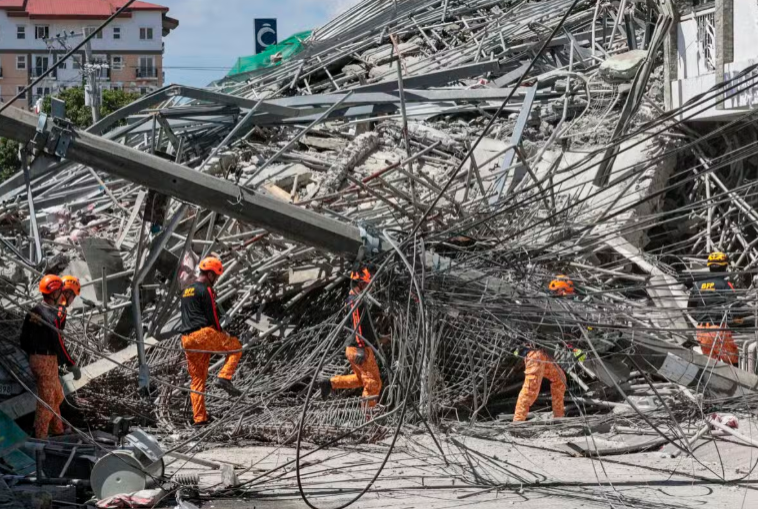 Philippine authorities probe cause of Angeles City building collapse ...