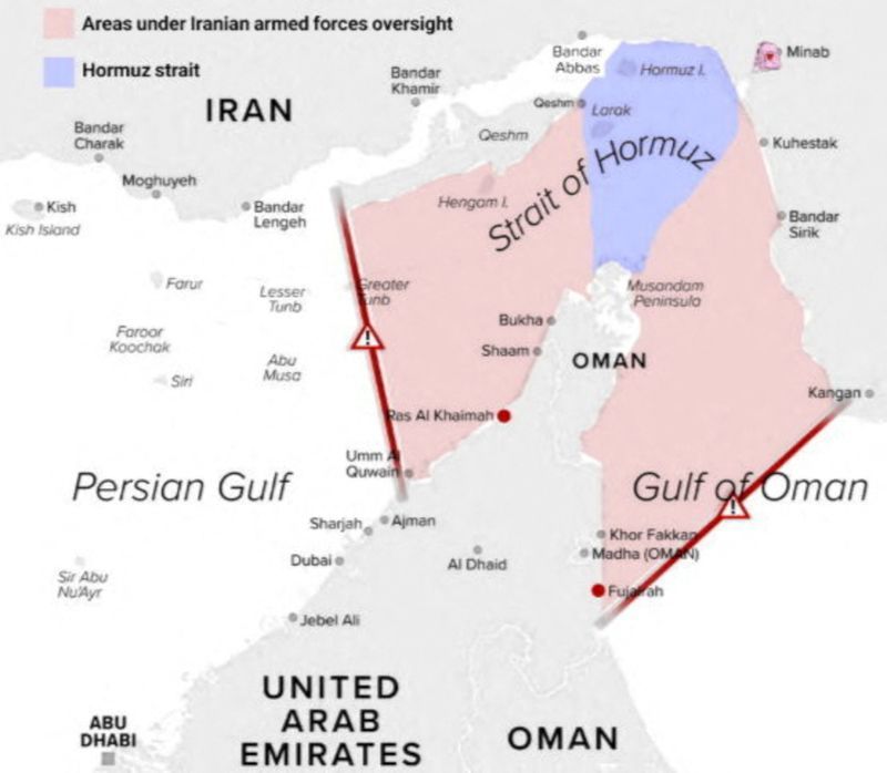 US adds Persian Gulf Strait Authority to sanctions list, Treasury ...