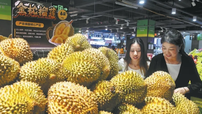 Durian prices fall as imports and summer fruit supply surge in China ...