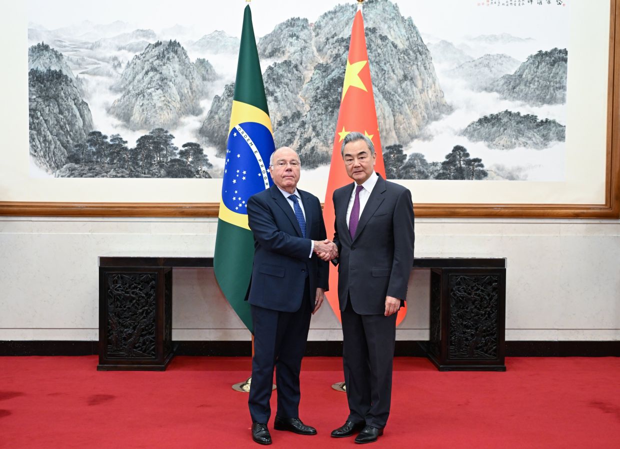 China urges Brazil to jointly repel ‘external challenges’ as ties ...