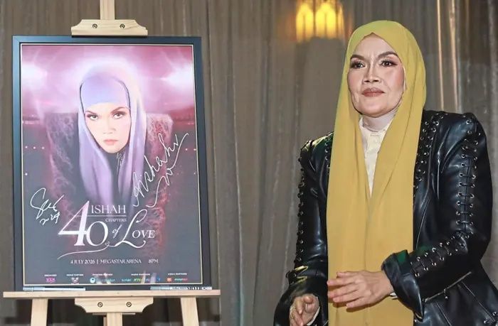 Malaysian legend Aishah promises a night of love and sweet memories in ...