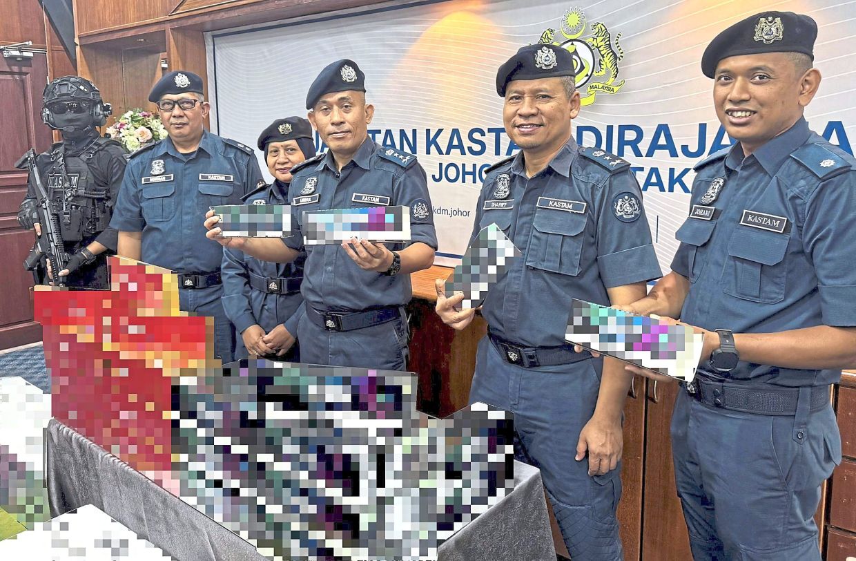 9.3 million illicit cigarettes seized by Customs | The Star