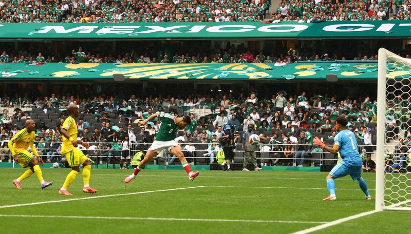 Football: Soccer-Quinones and Jimenez fire Mexico to opening World Cup ...
