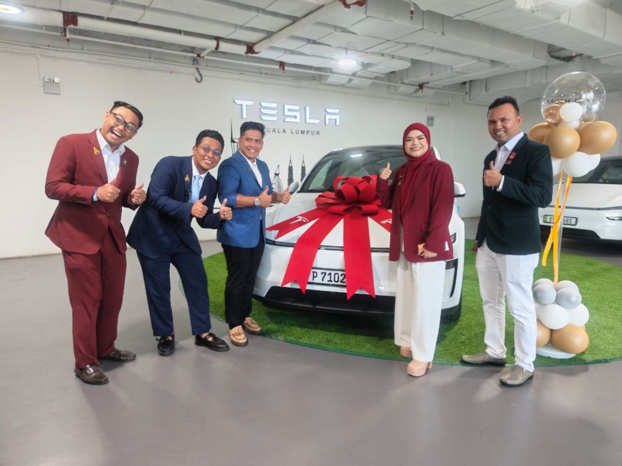 Digital education leader Aster Edu offers a Tesla Model YL worth RM300 ...