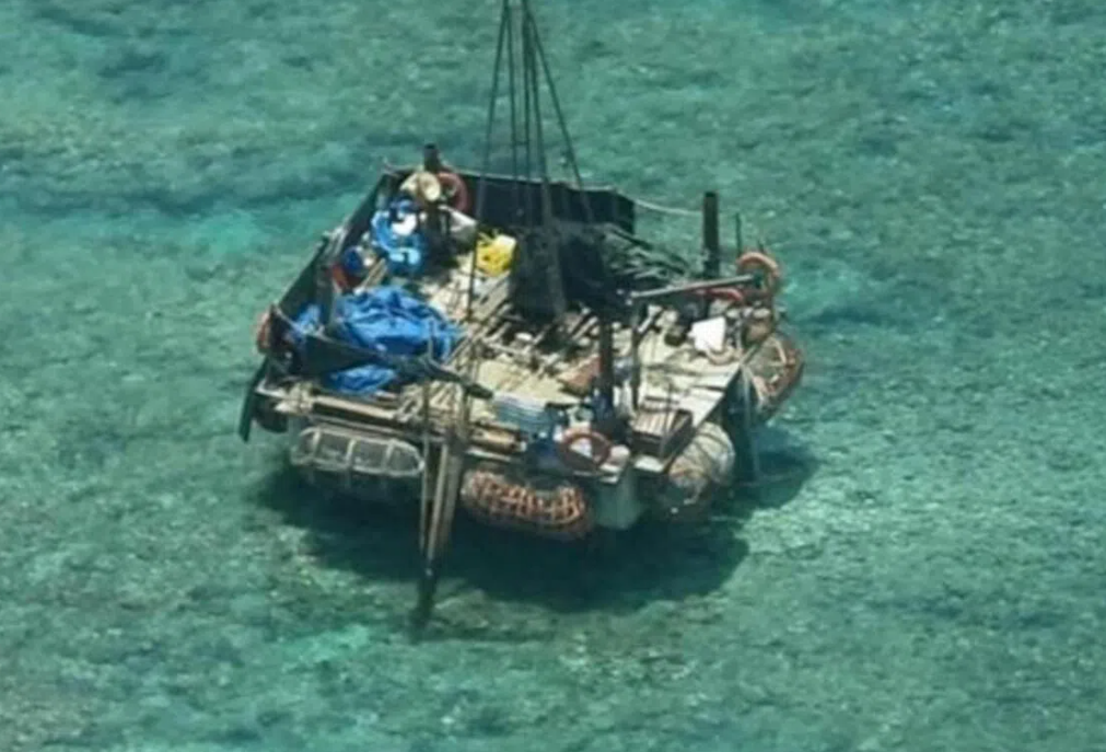Philippines says floating platform removed from Scarborough Shoal | The ...